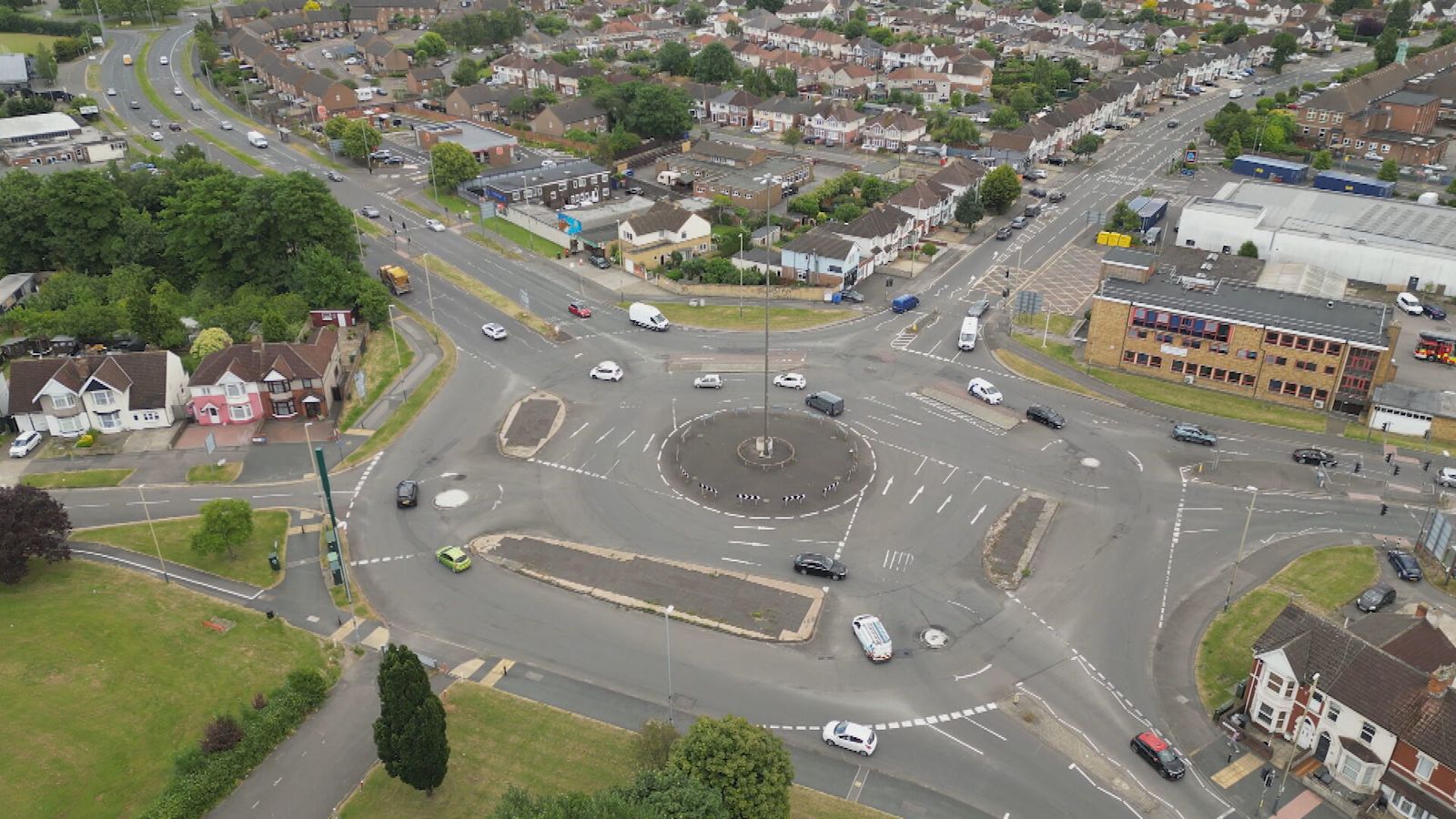 Swindon Magic Roundabout Road Sign