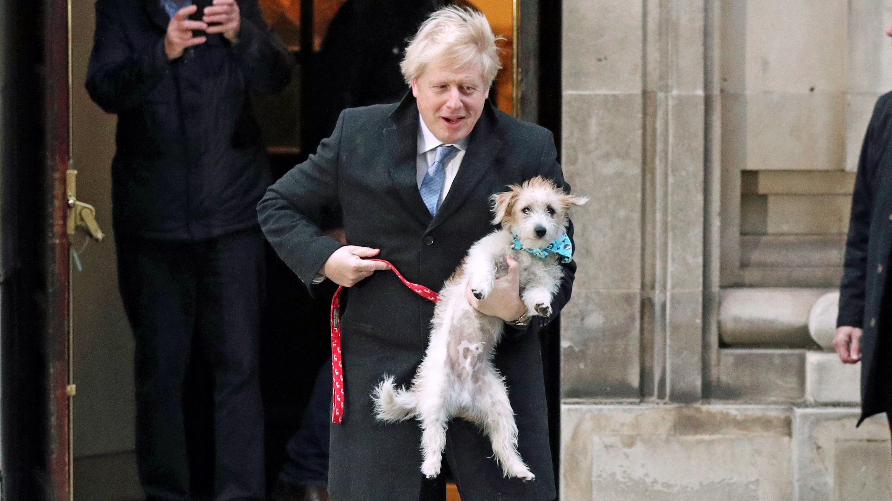 'He's endlessly on people's legs': Boris Johnson opens up about dog ...