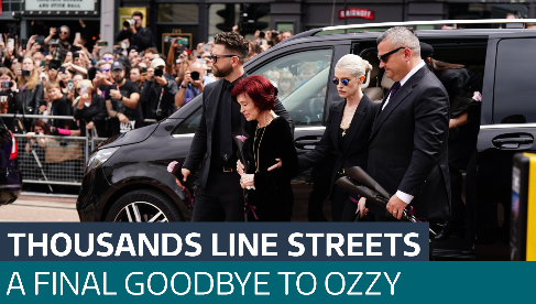 Ozzy's final farewell: Black Sabbath fans and his family line the ...