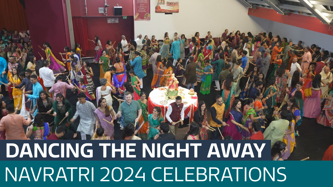 Navratri 2024: Thousands came together in Leicester to dance and pray ...
