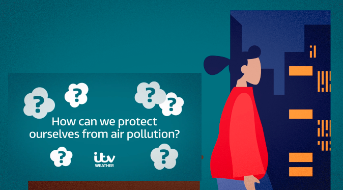 Air quality: How can we protect ourselves from air pollution? | ITV News
