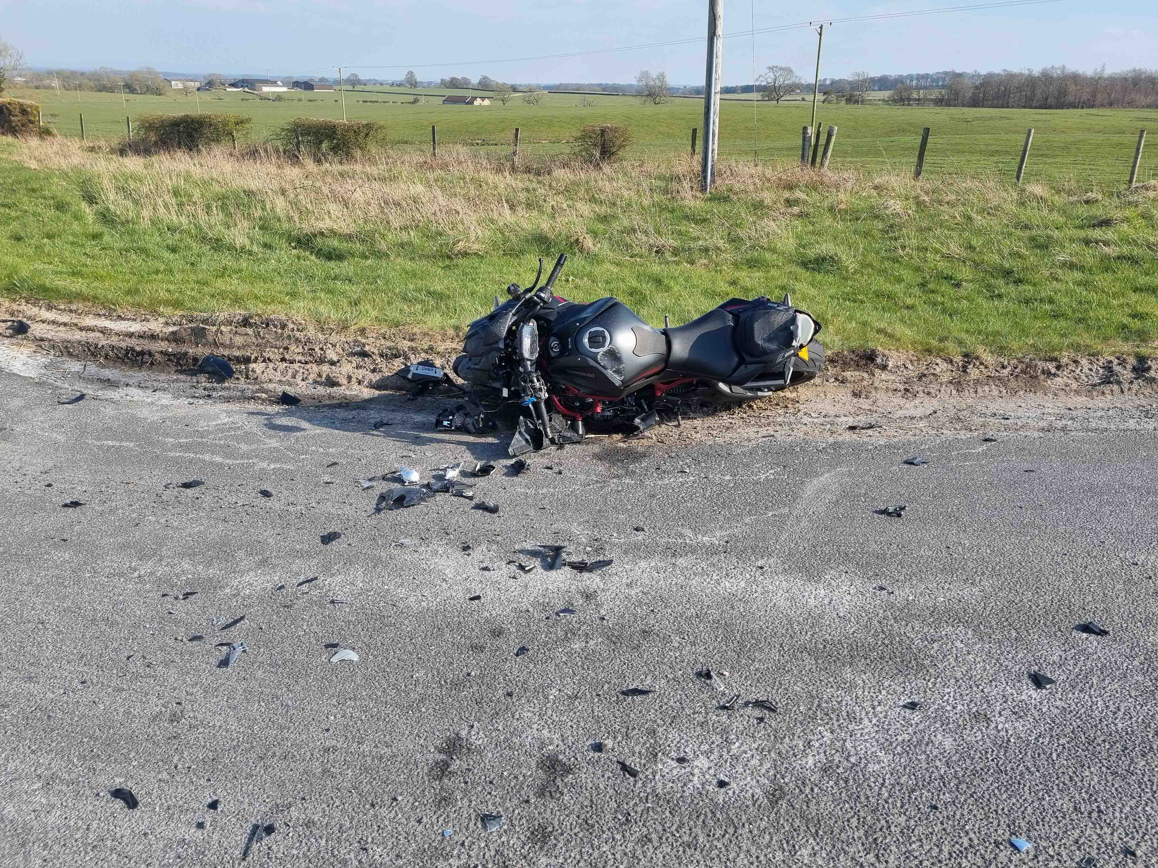 South Shields biker run over in car crash helps others suffering major ...