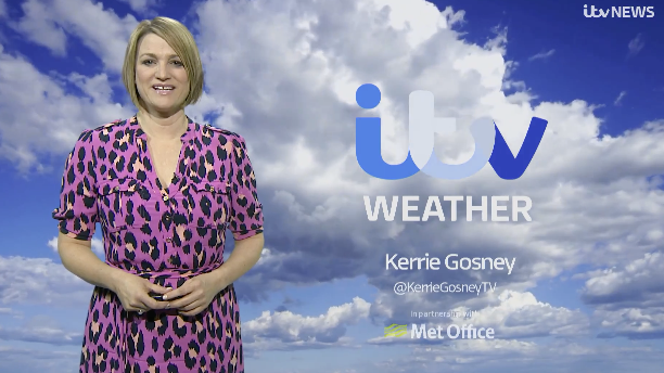 ITV Calendar : Today's Weather forecast for Yorkshire & Surrounding Areas