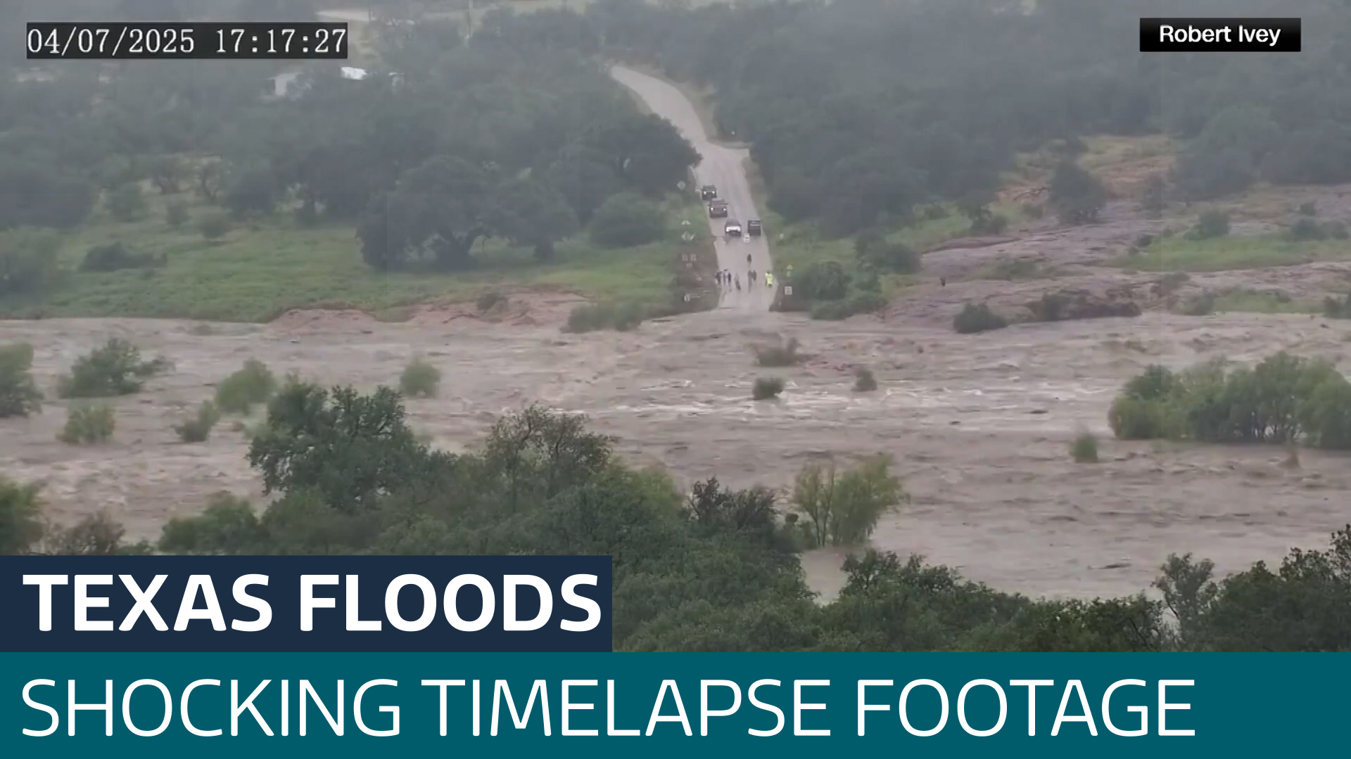 Timelapse footage shows shocking speed of Texas flooding as at least 89 ...