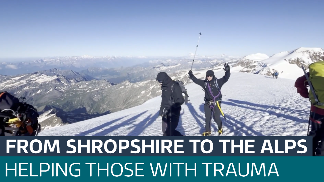 From Shropshire to The Alps: The charity helping those with mental and ...