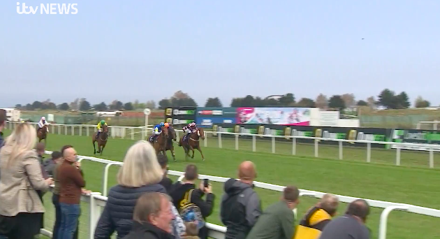 More than eight hundred people attend Great Yarmouth Racecourse ...