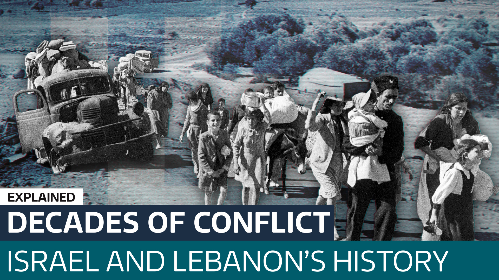 Decades of conflict: The history of Israel and Lebanon's battle ...