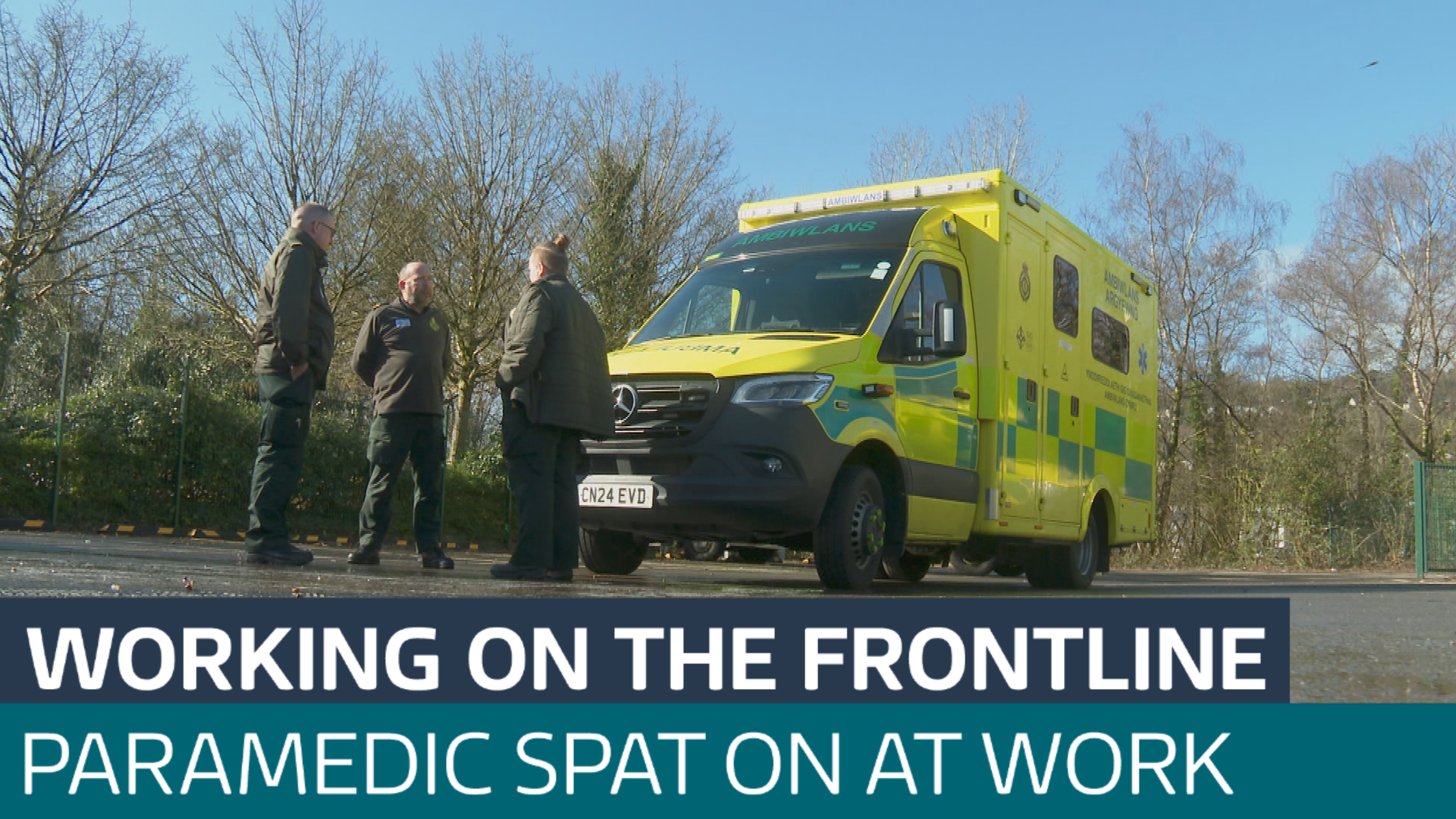 Paramedic spat at whilst trying to do his job says he was left ...