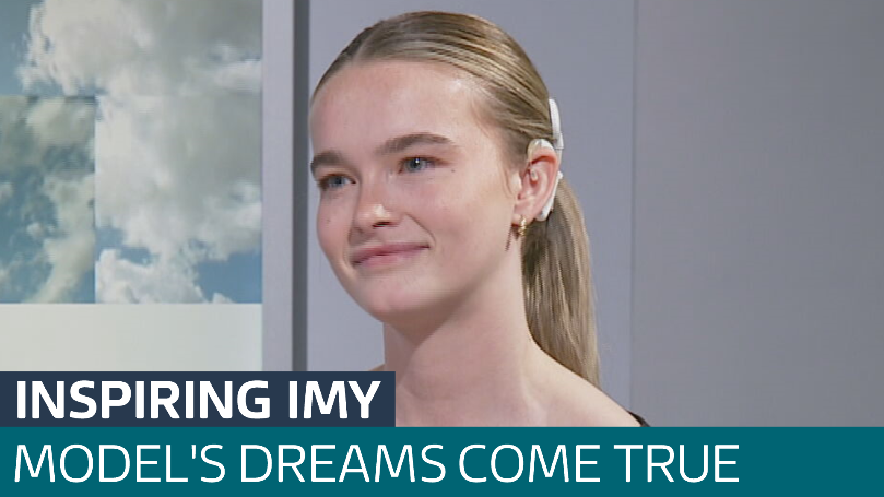 Dream come true for inspiring model Imy Harris as she appears in Vogue ...