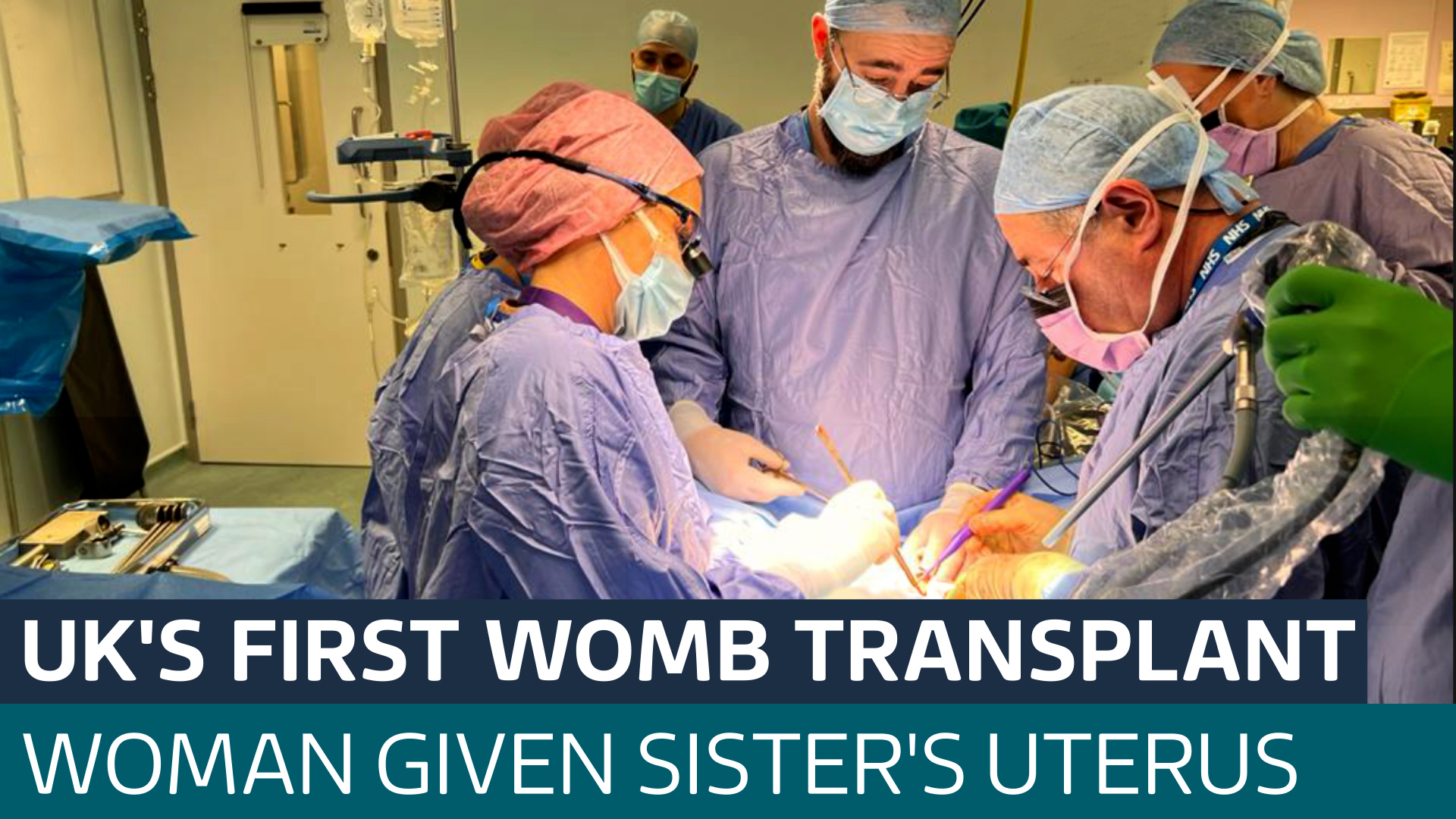 'Massive success' as woman given sister's womb in UK transplant first ...