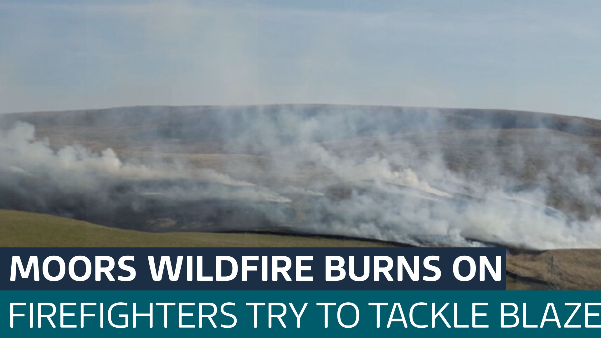 Wildfire continues to rage in North York Moors - Latest From ITV News