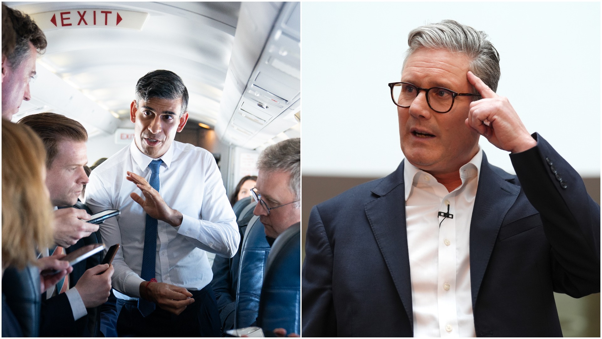 Sunak says 'damn right' he can win election, while Starmer promises to ...