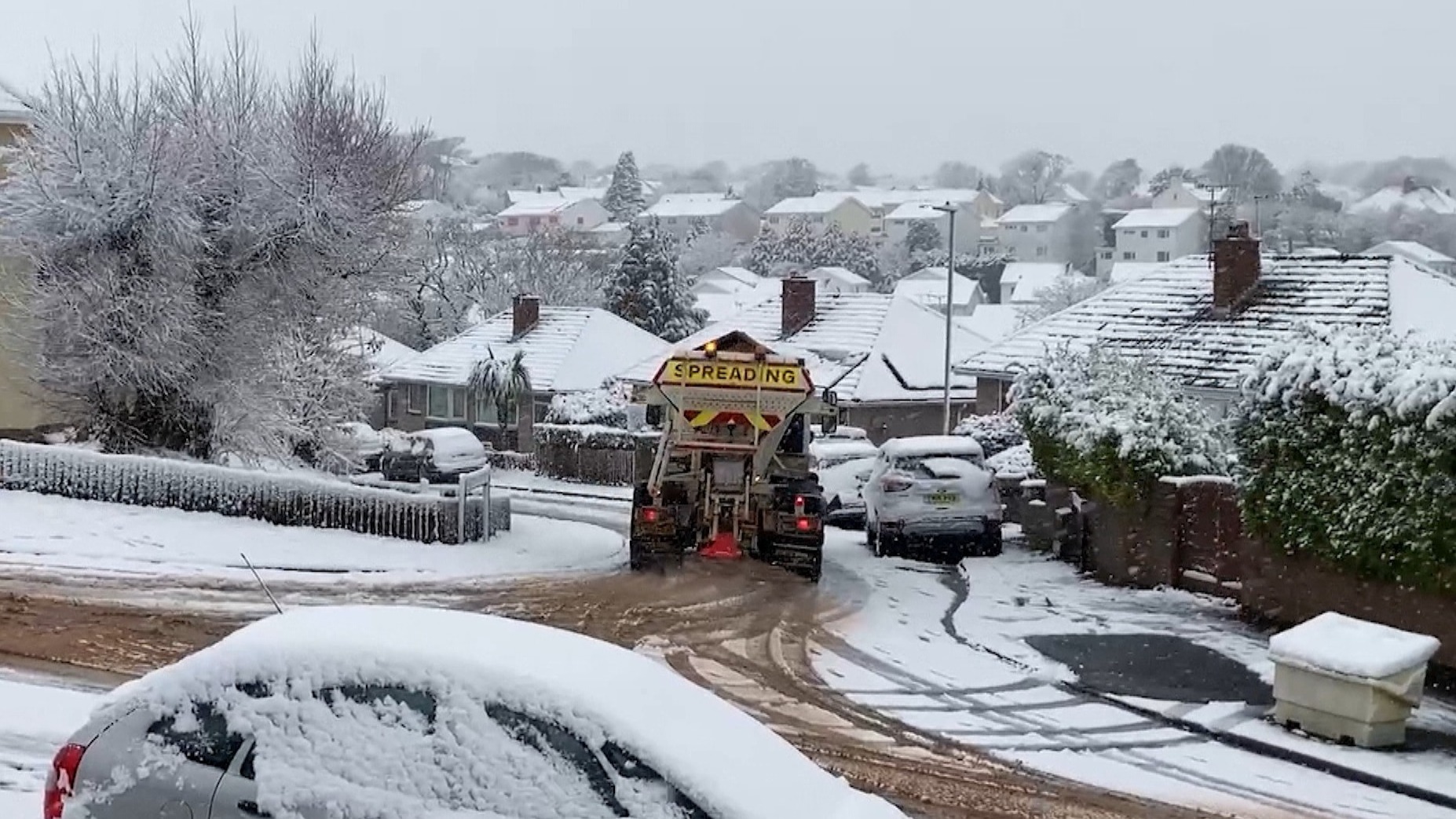 Schools shut across north Wales following heavy snow | ITV News Wales