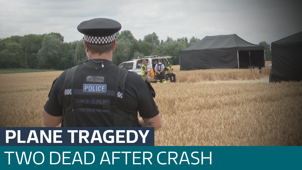 Two dead after plane crashes into field during 'flight experience ...