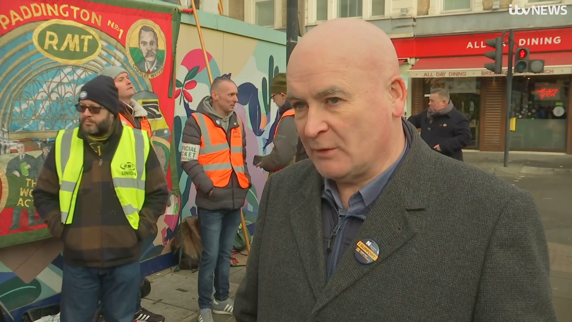 Rail strikes won't stop 'until we get an agreement', says Mick Lynch ...