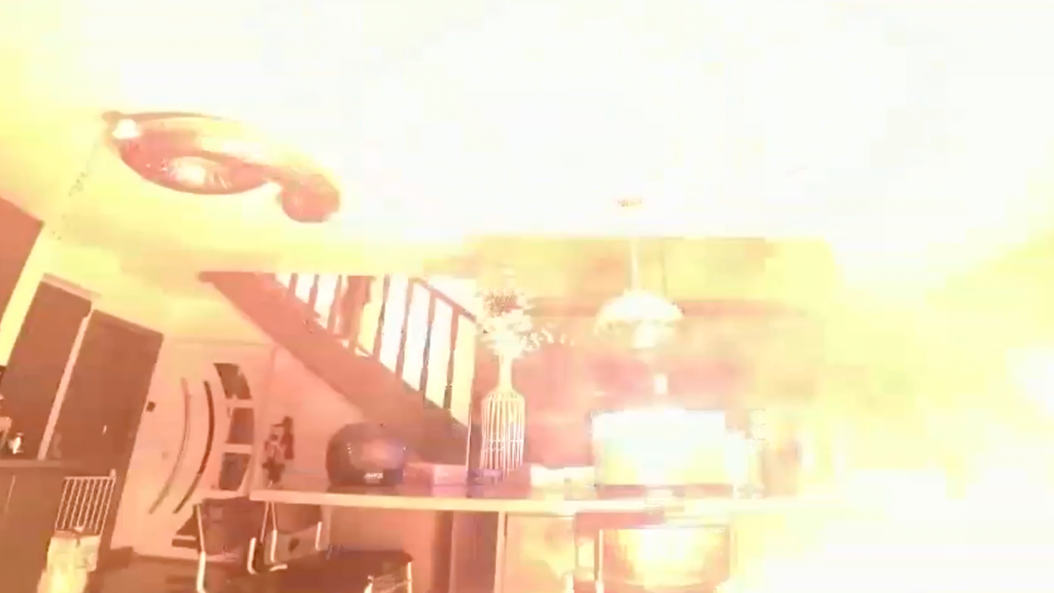 Footage shows 'horrifying' fireball caused by exploding e-bike | ITV ...