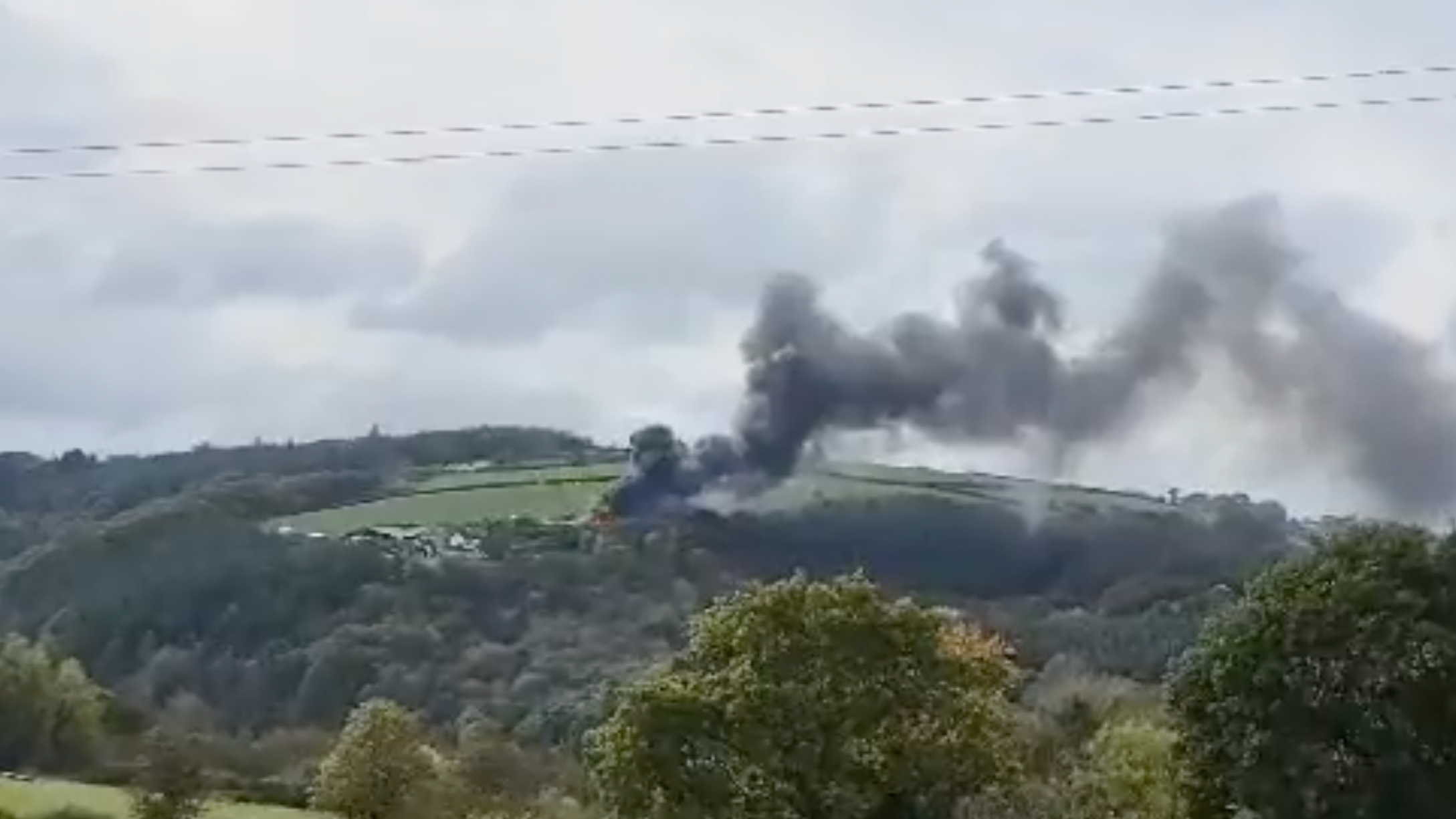 Huge blaze breaks out High Bickington as thousands of litres of diesel ...