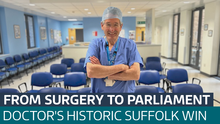 Doctor becomes first ever Labour MP in Suffolk constituency - Latest ...