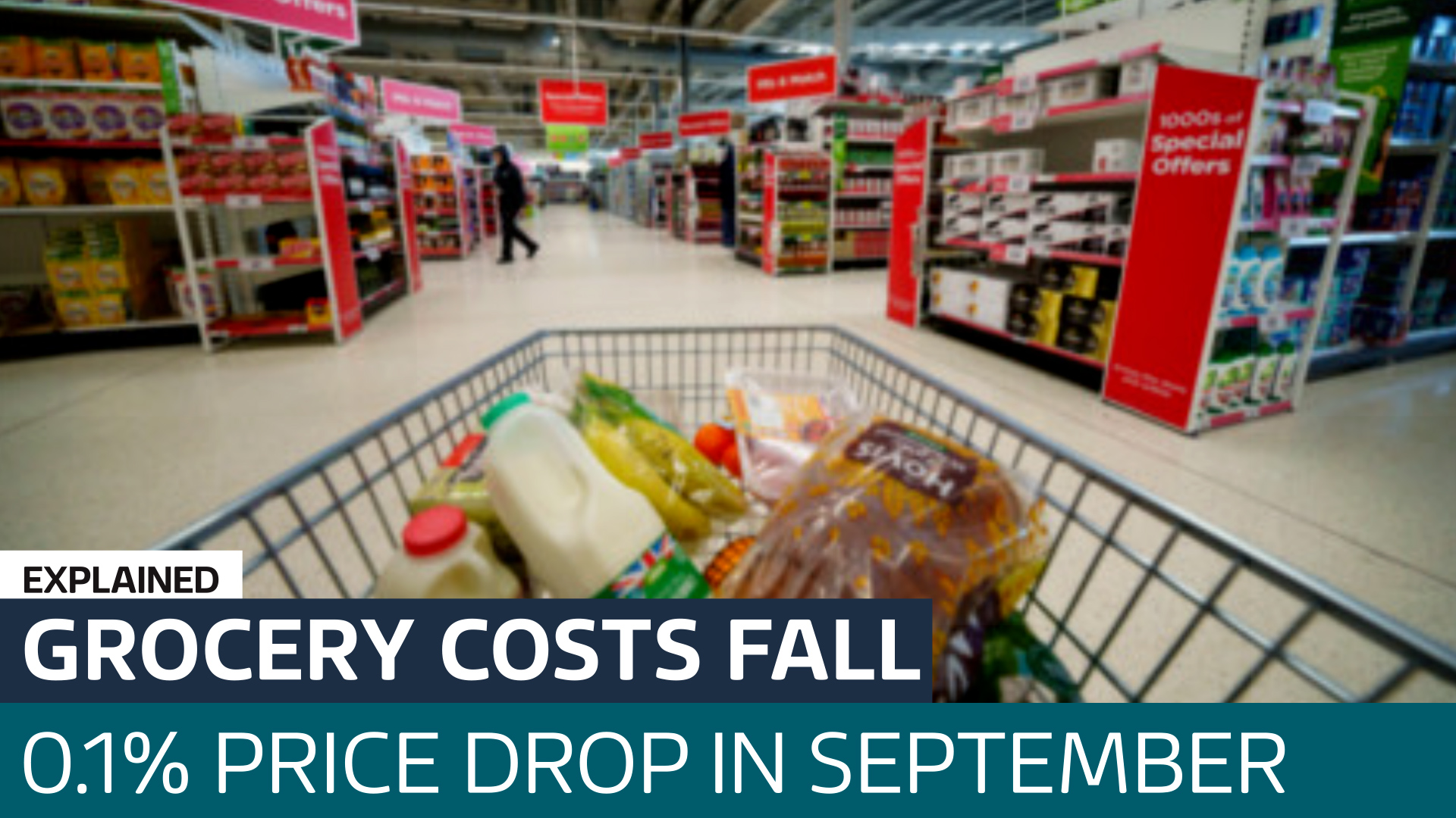 Food prices fall slightly month-on-month for the first time in two ...