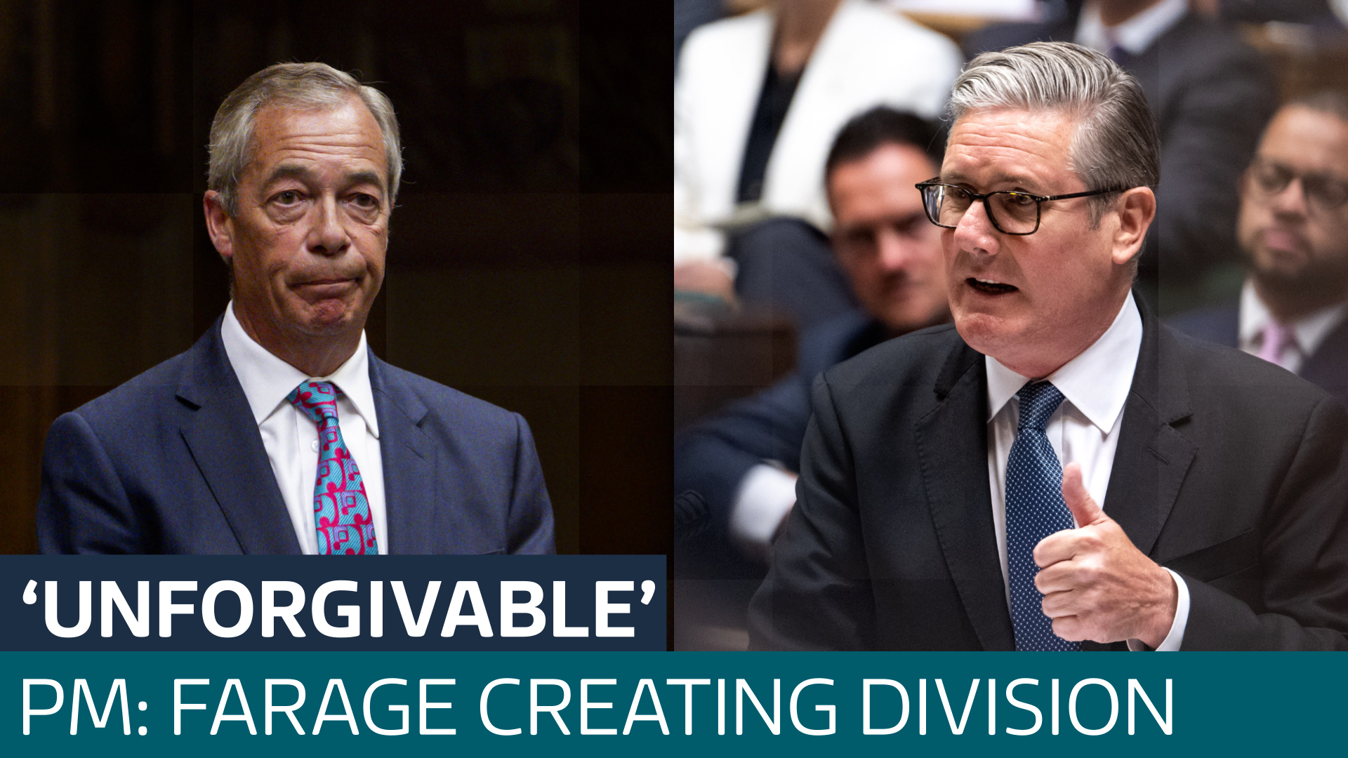 PM slams Farage for calling for 'pure cold rage' after Henry Nowak ...