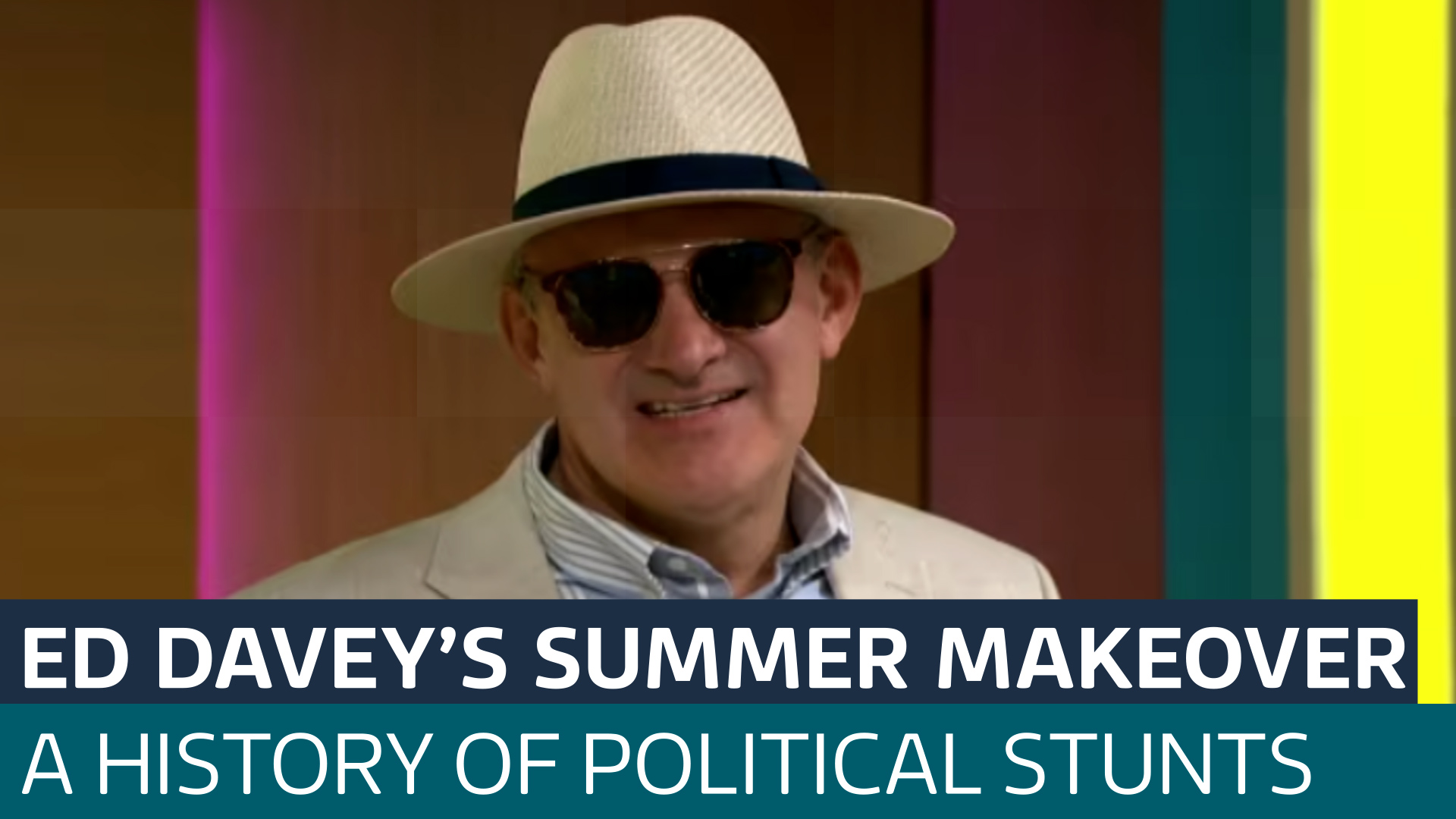 A history of political stunts as Lib Dem leader treated to a 'summer ...