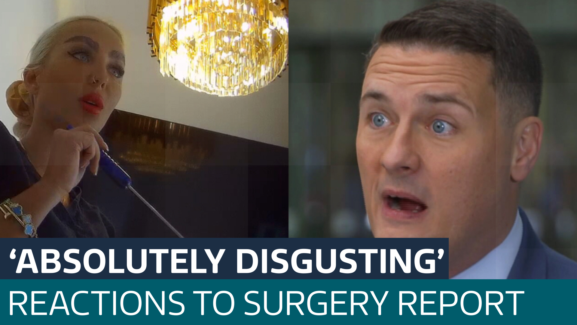 'Absolutely disgusting': Health Secretary reacts to ITV News ...