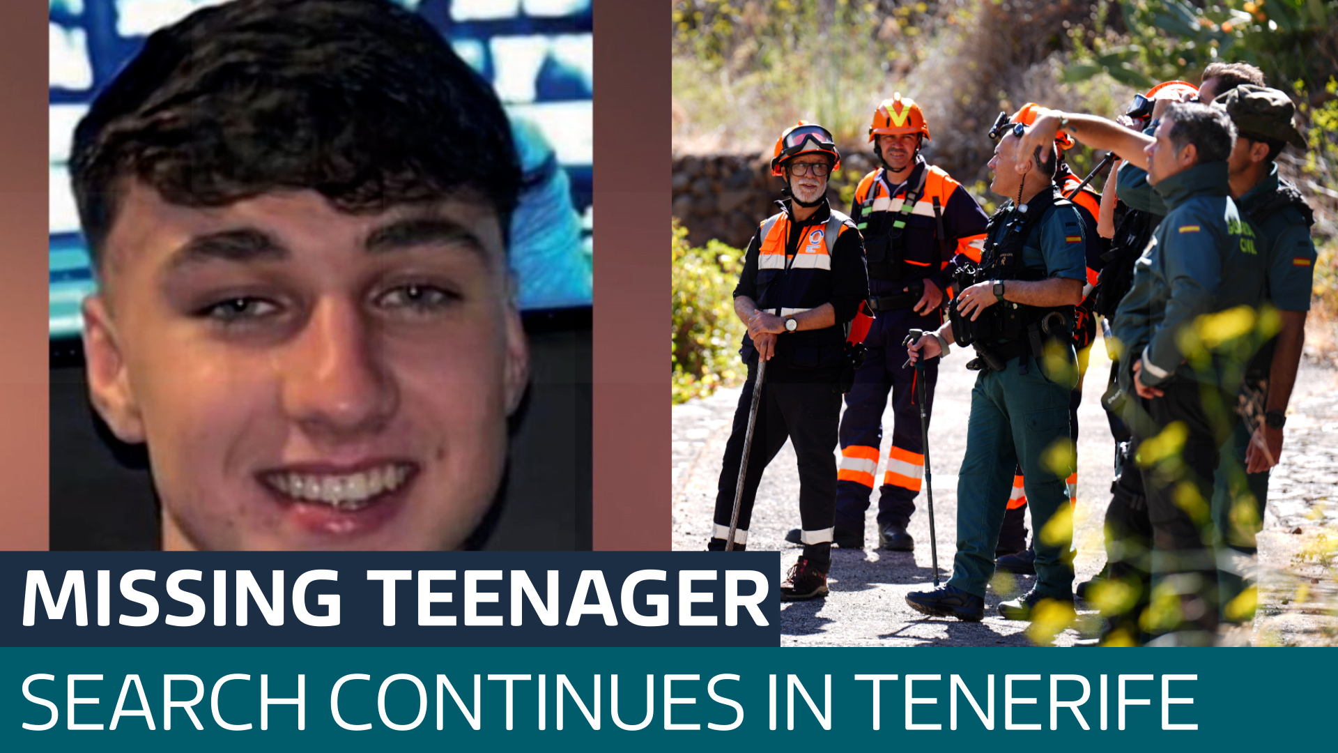 Search for the missing teenager in Tenerife continues into a fifth day ...