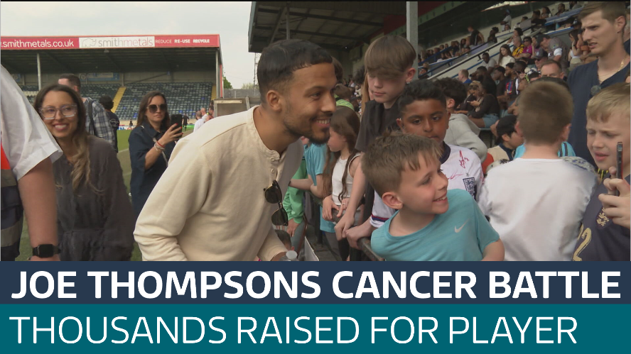 Cancer treatment fundraiser for footballer Joe Thompson raises ...