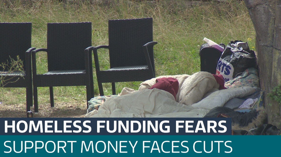 Fears homeless services could be cut in Devon - Latest From ITV News