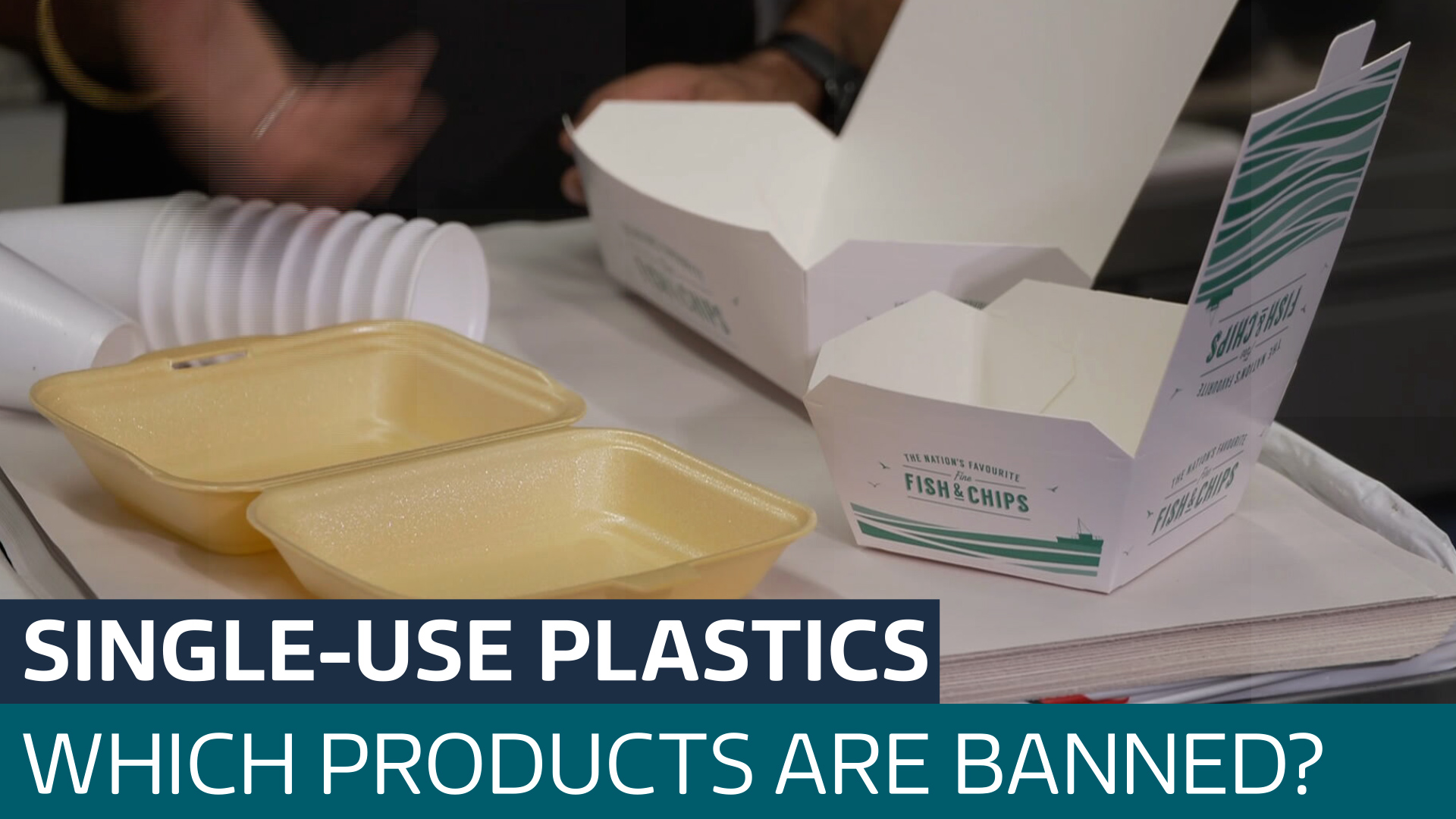 Ban on single-use plastics comes into force - Latest From ITV News