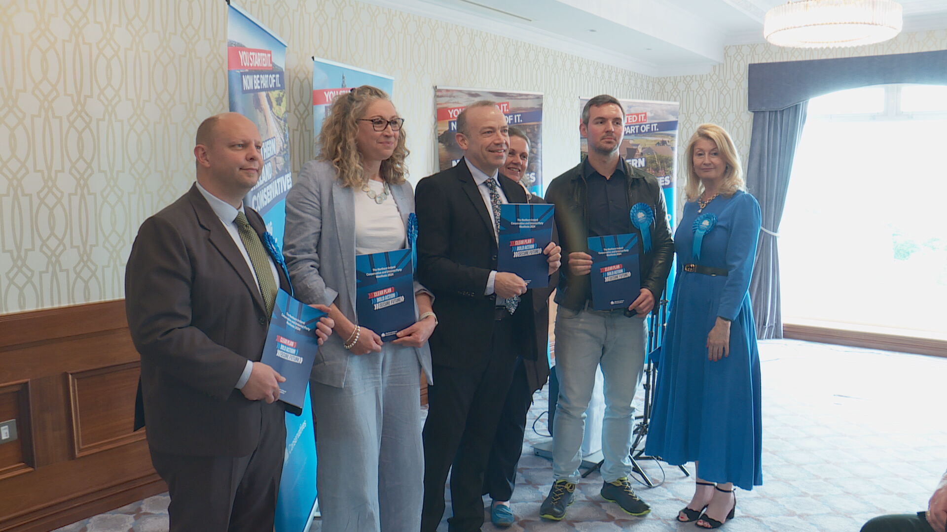 Conservatives extol 'benefits of Union' during Northern Ireland General ...