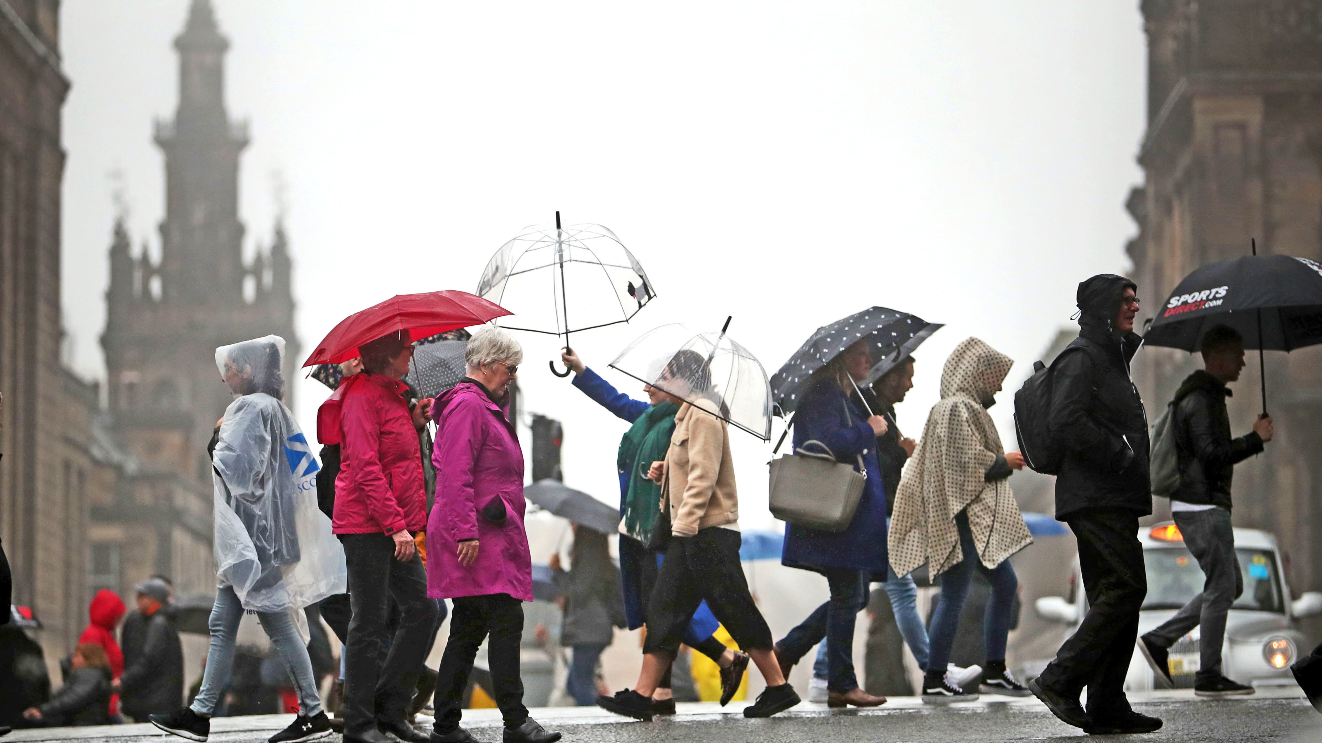 Amber weather warning issued as heavy rain and high winds forecast for ...