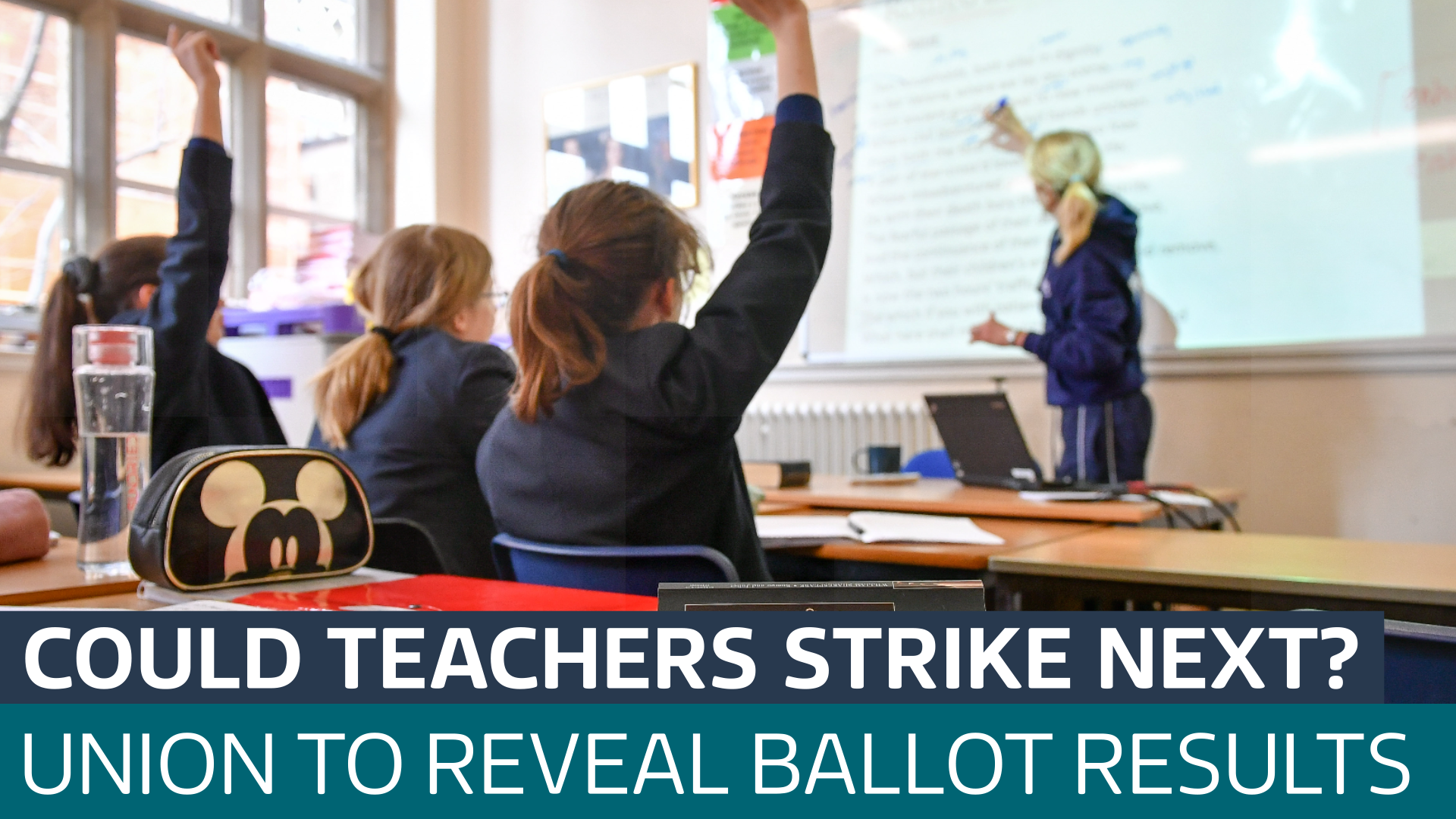 Teachers could be next to strike as ballot results expected later today ...