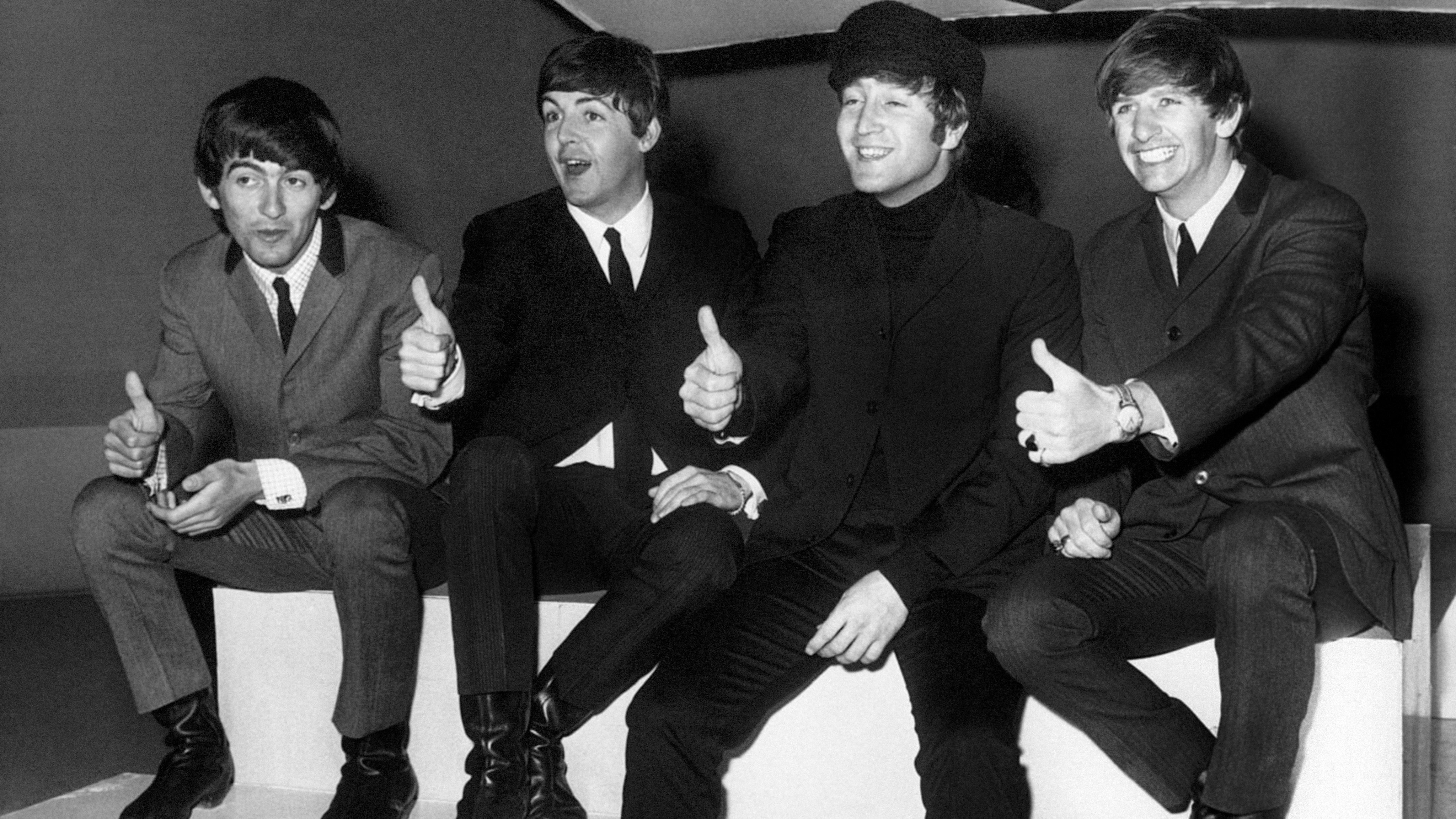 'Earliest known footage' of The Beatles in leather suits features in ...