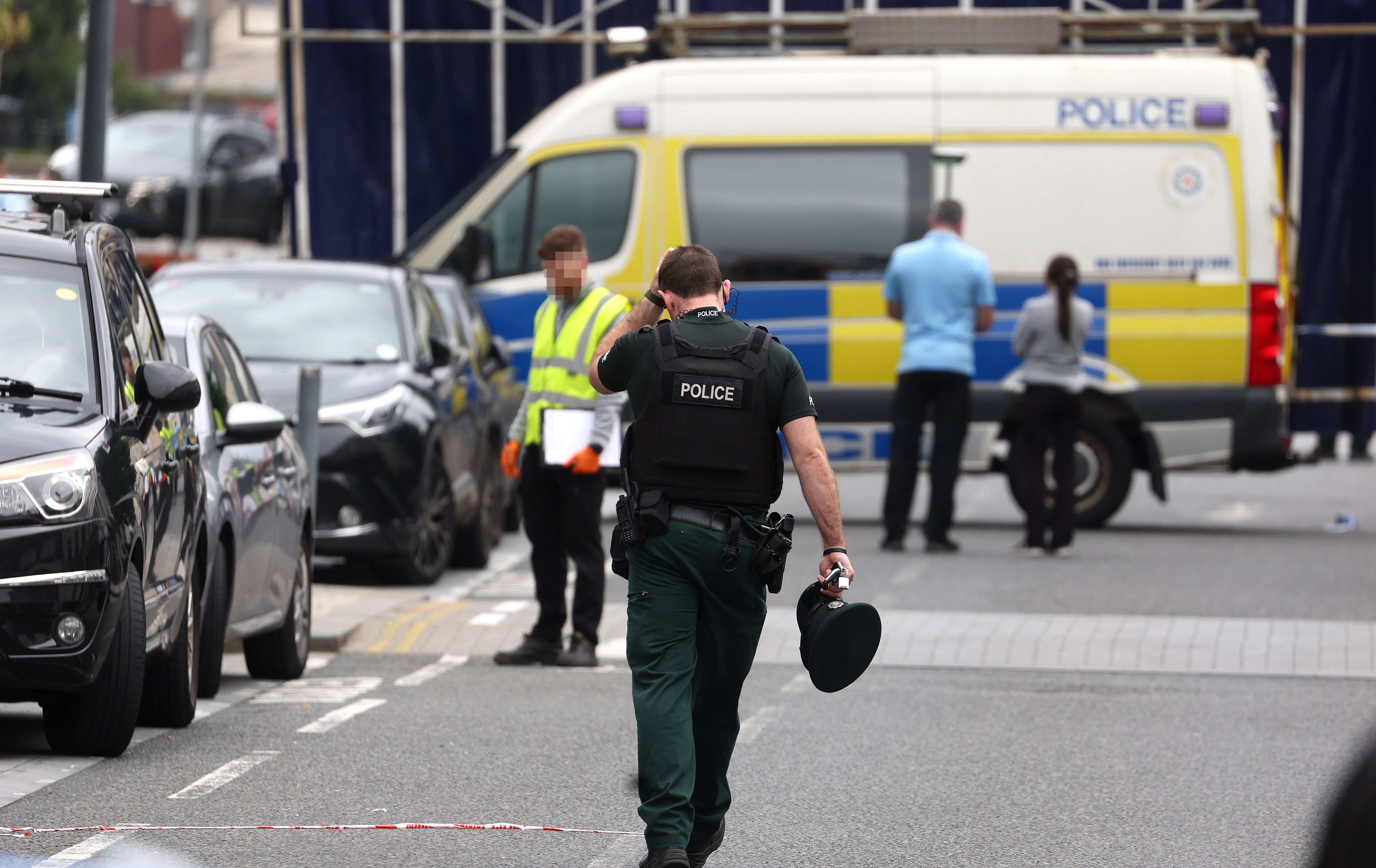 Serious crash sees police close roads in Carrickfergus | UTV | ITV News
