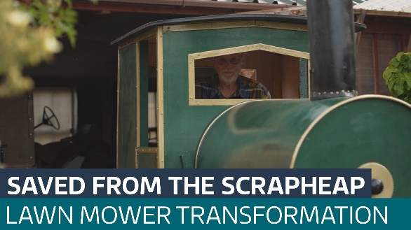 The Newbury man who makes marvellous models out of pretty much anything ...