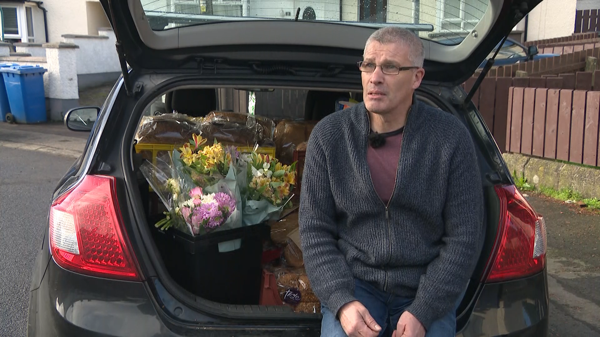 Cost of living: Retired train conductor from Coleraine delivers food ...
