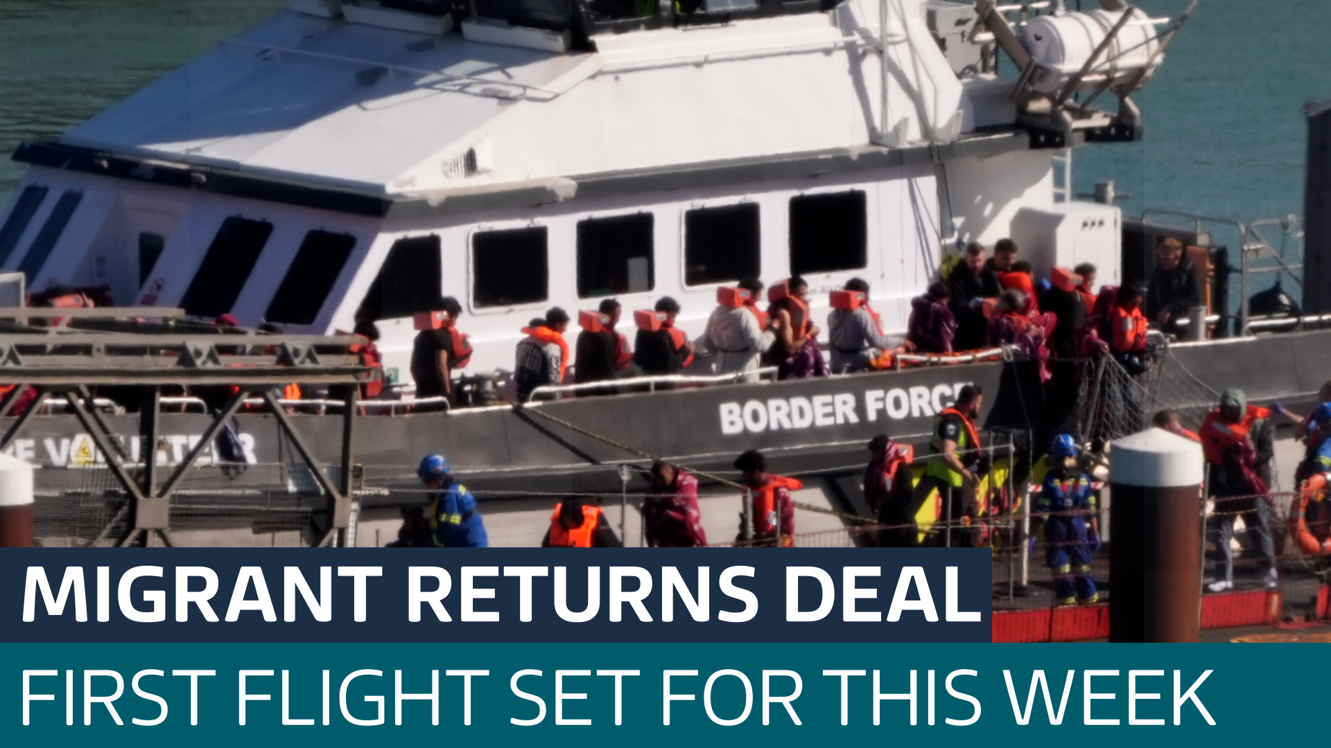 First migrant return flight to France set for this week in 'one-in, one ...