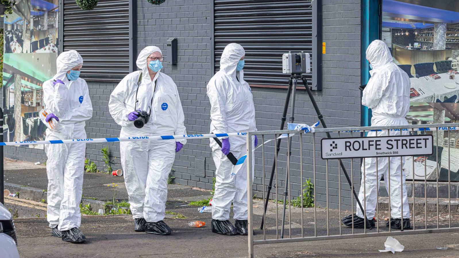 Street cordoned off as police investigate shooting near Smethwick ...