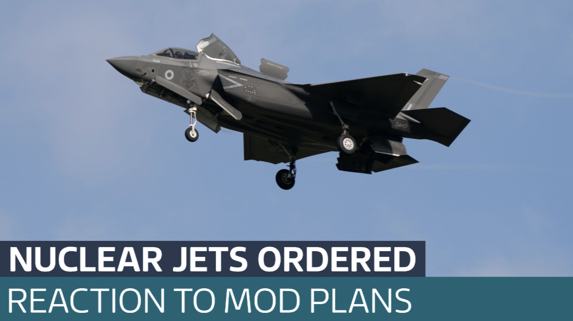 New nuclear fighter jets will be based in Norfolk - Latest From ITV News