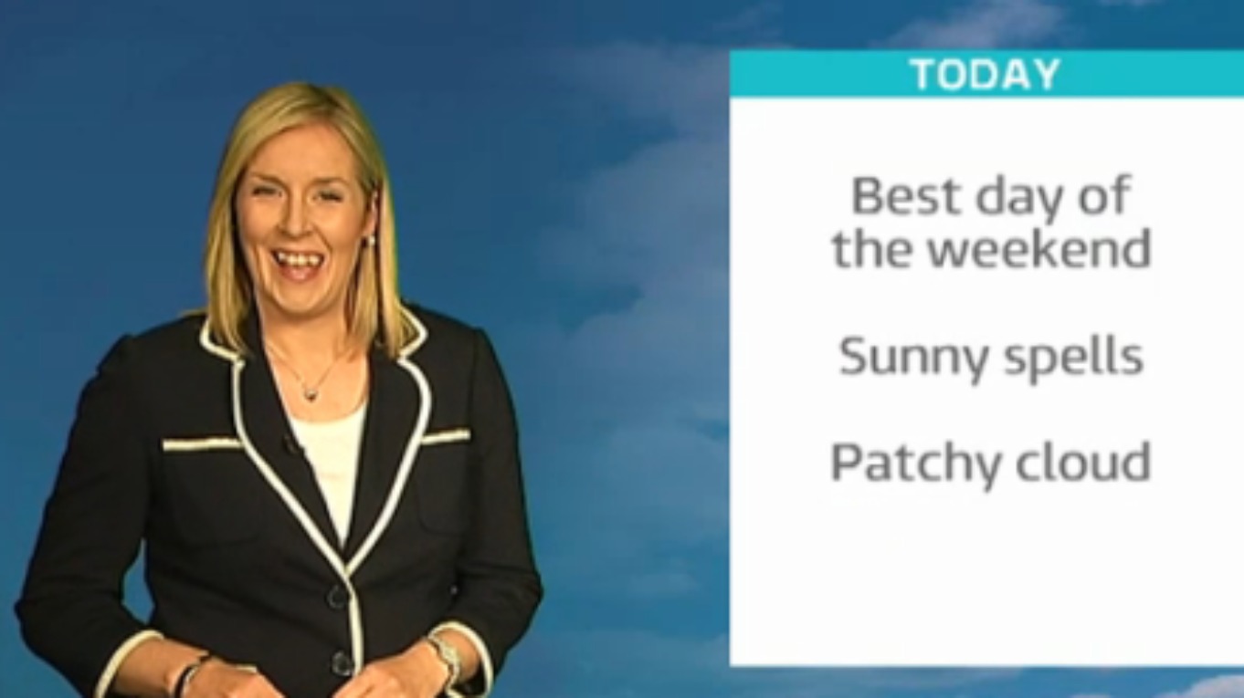 Saturday afternoon's forecast for the East of the region | ITV News ...