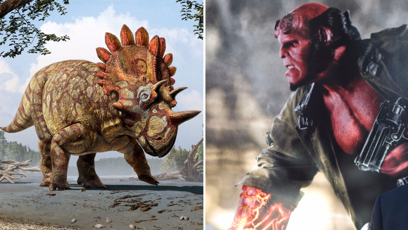 New dinosaur nicknamed 'Hellboy' after the comic book character | ITV News