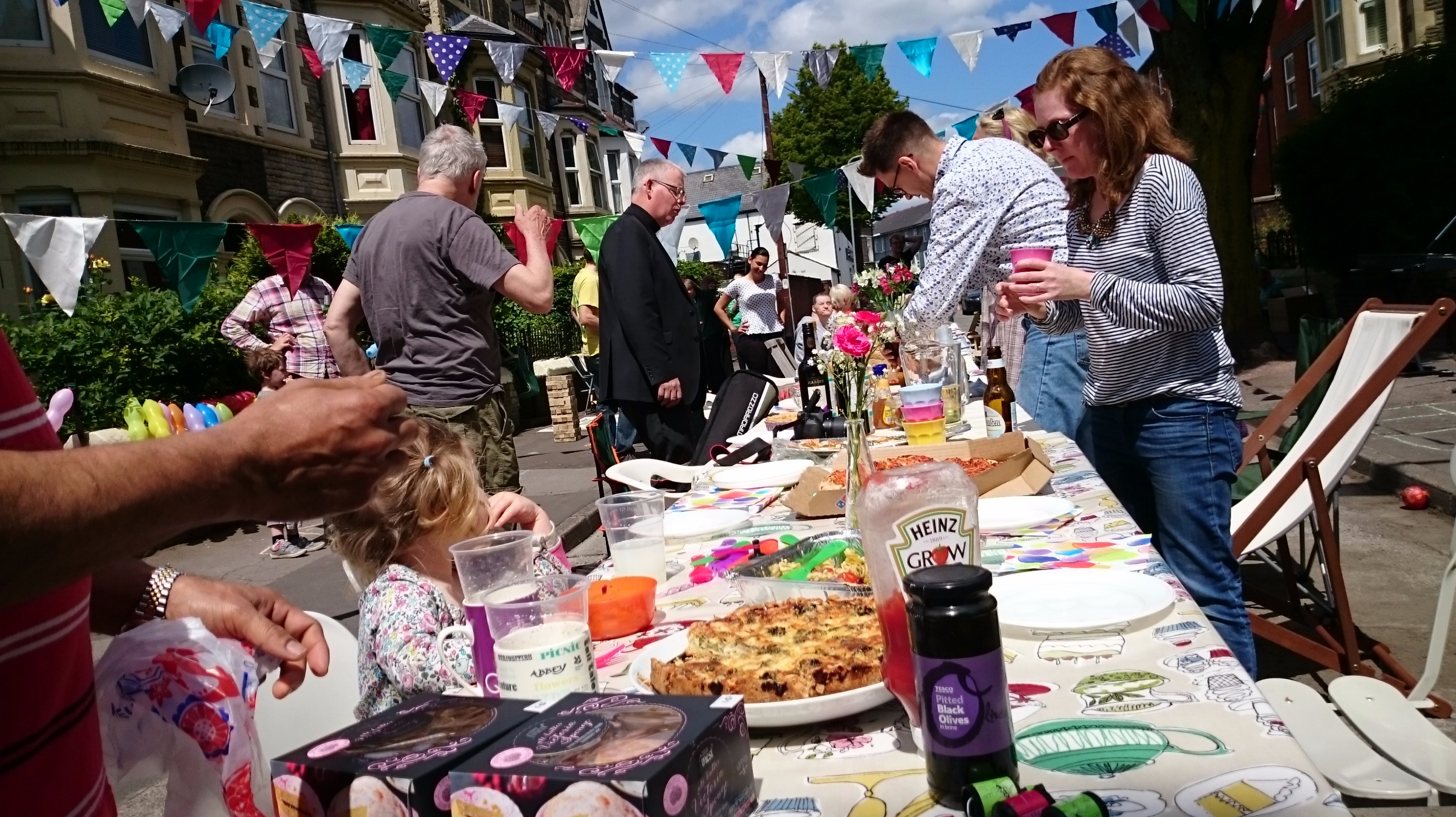 Man organises street party to thank neighbours for help with his ...