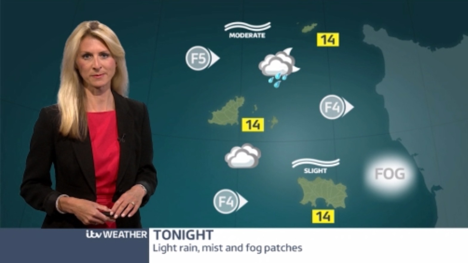Light rain with mist and fog patches | ITV News Channel
