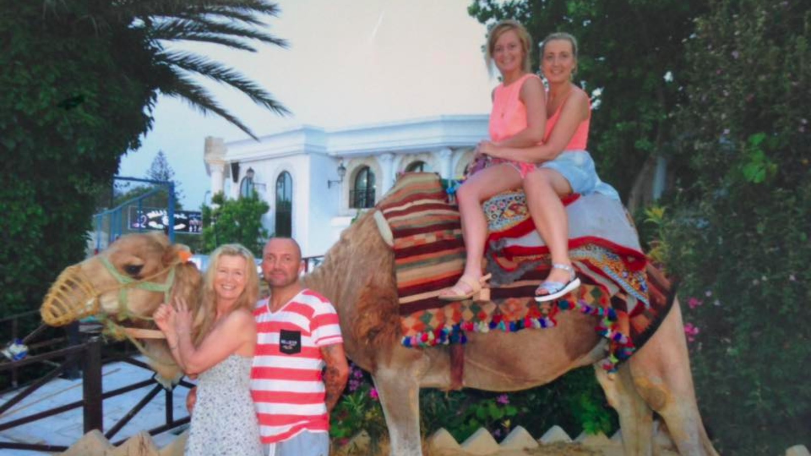 Family 'cheated death' after gunmen opened fire next to where they'd ...
