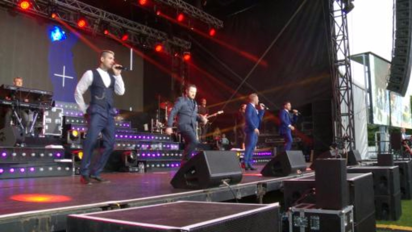 Boyzone take to the stage in the Midlands | ITV News Central