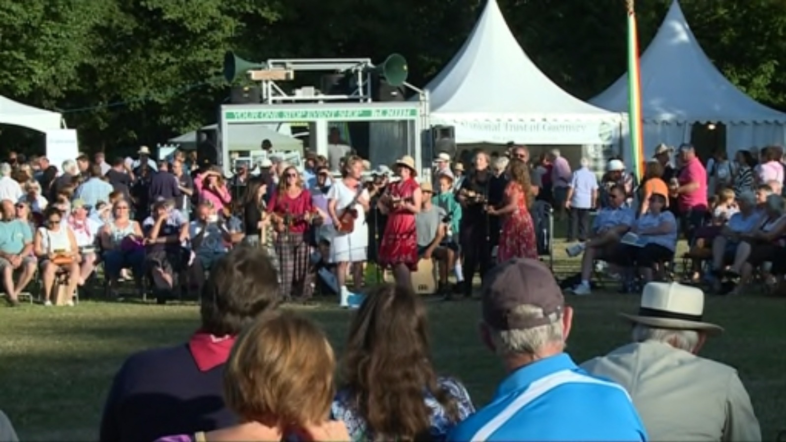 Viaer Marchi attracts thousands to Saumarez Park | ITV News Channel