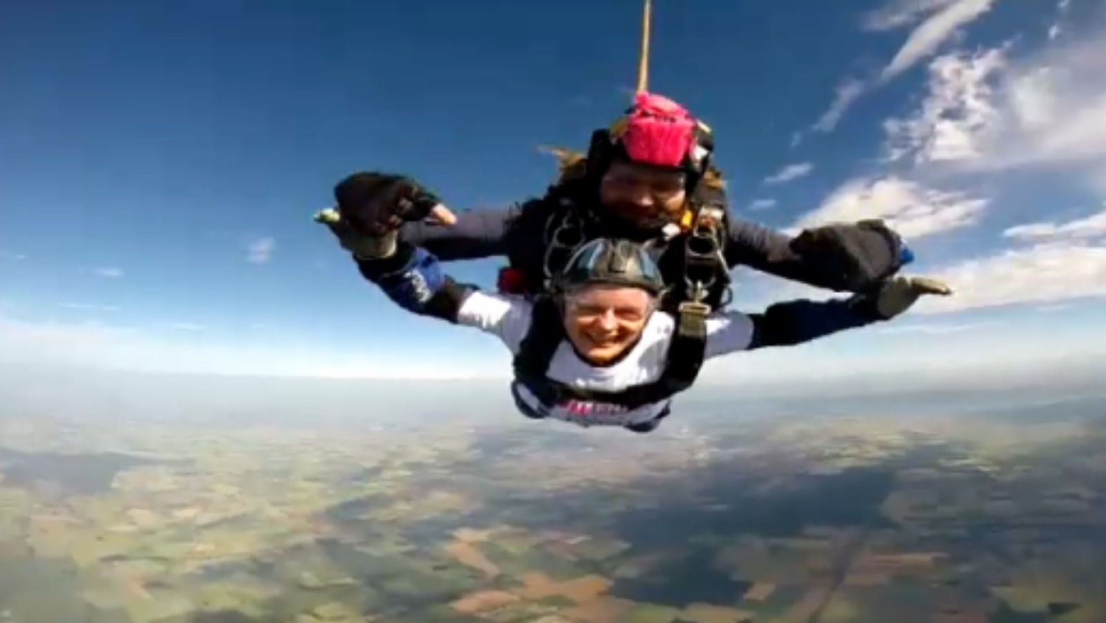 Watch: Stephen Sutton's family attempt skydive record in his memory ...