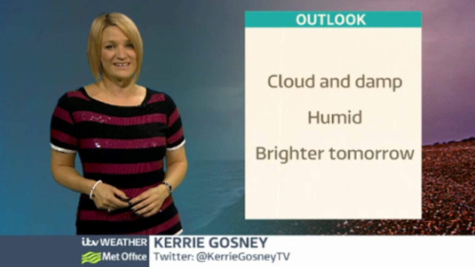 Kerrie with Monday's latest NW weather update | ITV News Granada