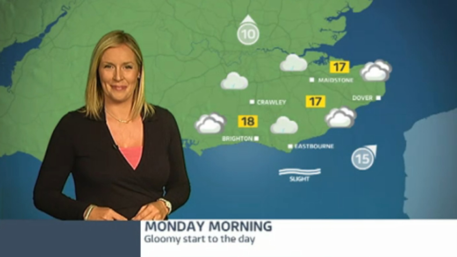 Monday's weather for the east of the region | ITV News Meridian